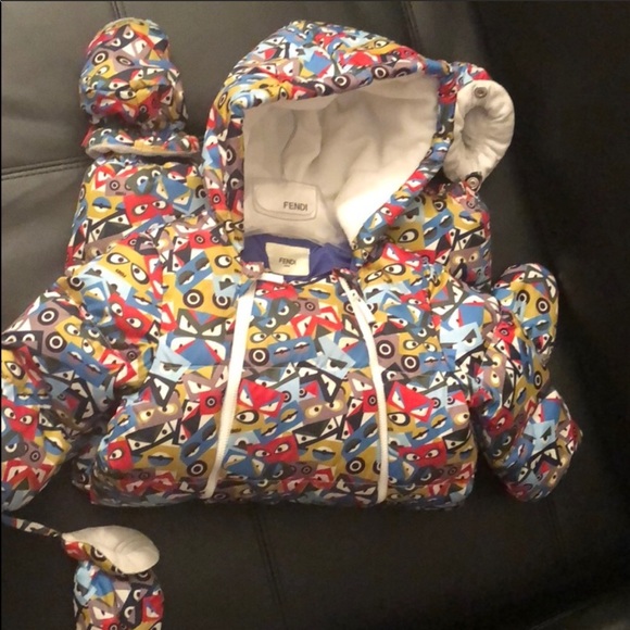 Fendi | Jackets & Coats | Infant Fendi Snowsuit | Poshmark